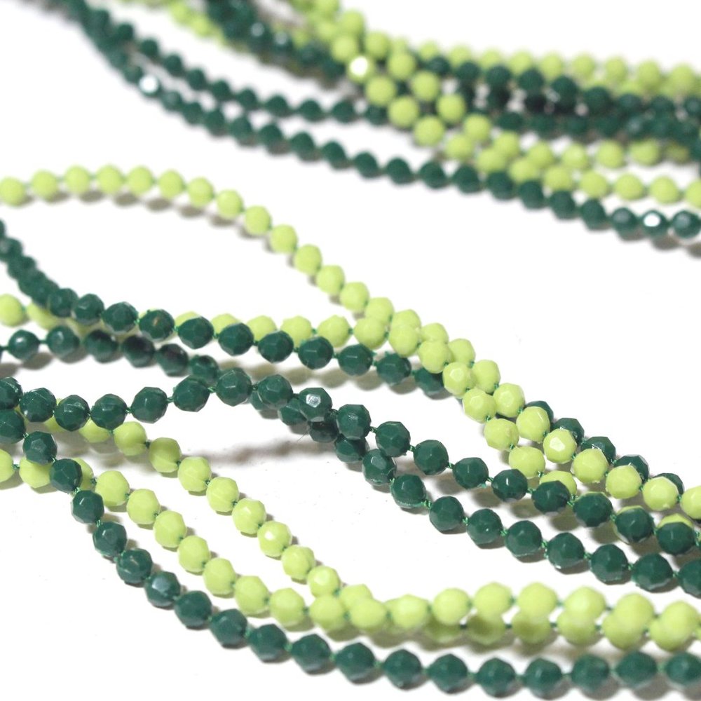 1970's Vintage Limelight Bright Neon Green 26" Multil… - Gem